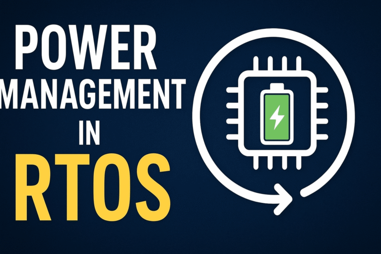 Power Management in an RTOS: Optimizing Power Consumption in Resource-Constrained Systems ...